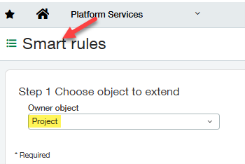 How to Create a Smart Rule to Enforce Required Fields on a Project in ...