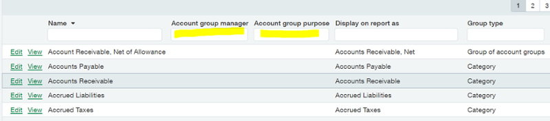 How to Use the Account Group Function in Sage Intacct