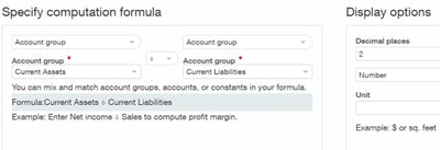 How to Use the Account Group Function in Sage Intacct