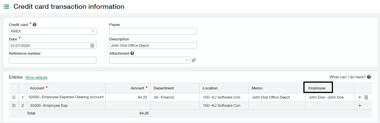 How to Use Employee Expense Reports and Company Credit Cards in Sage ...