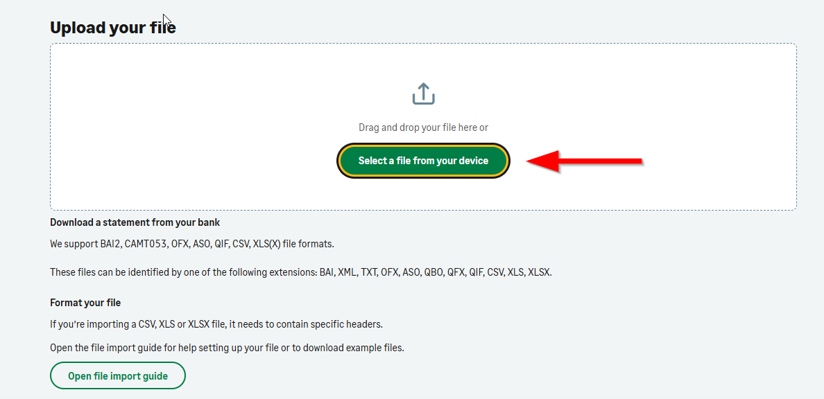 How to Reconcile Bank Transactions in Sage Intacct Using Import Templates