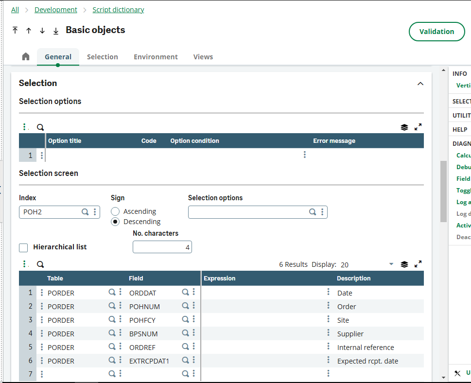 How to Add a New Column to the Left List in Sage X3 V12