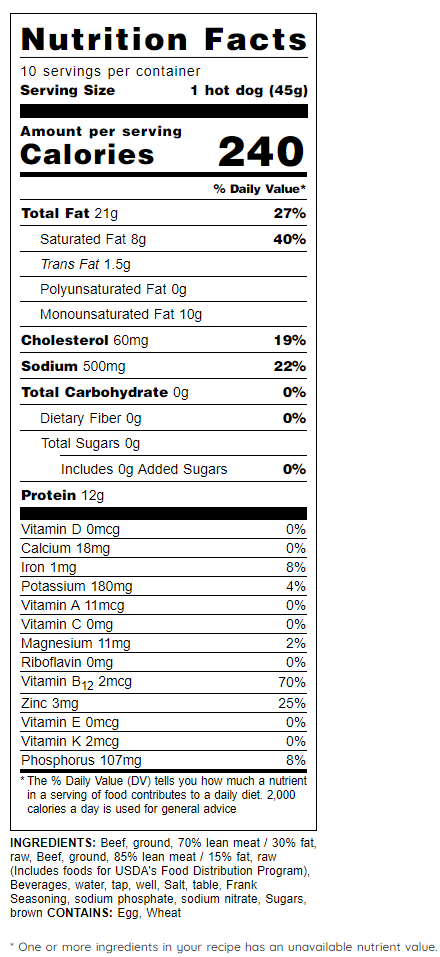 4 Easy Steps in Creating Nutrition Labels Using LabelCalc and Sage X3