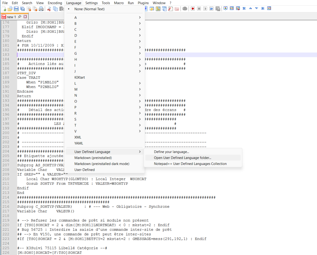 How to Set Up 4GL Formatting in Notepad++ for Sage X3