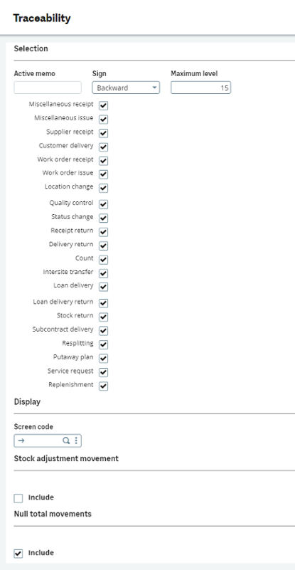 How to Use the Product Traceability Feature in Sage X3