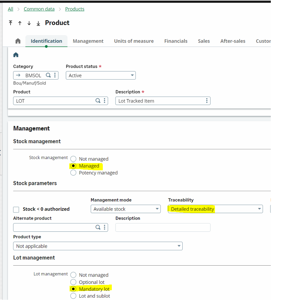 How to Use the Product Traceability Feature in Sage X3