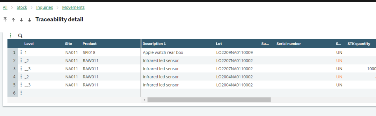 How to Use the Product Traceability Feature in Sage X3
