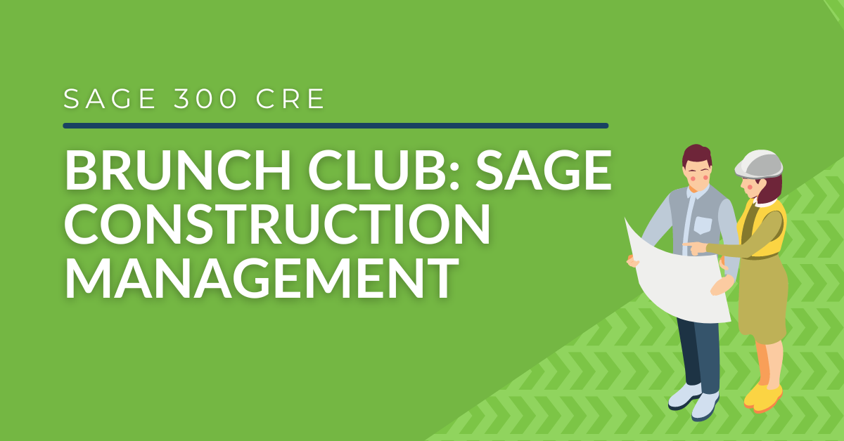Sage CRE Brunch Club: Sage Construction Management