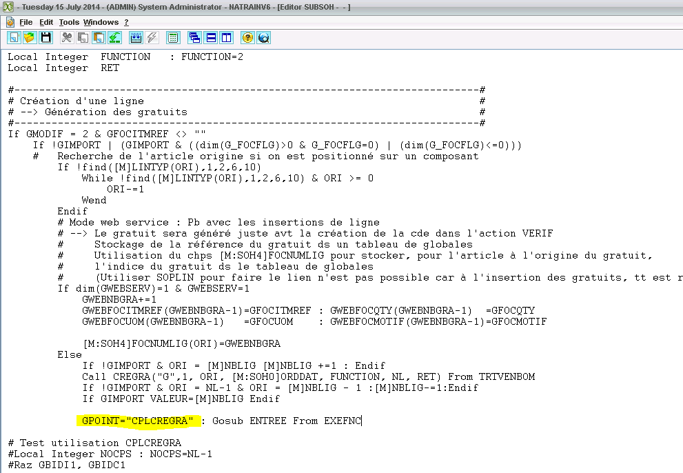 Using Entry Points in Sage ERP X3