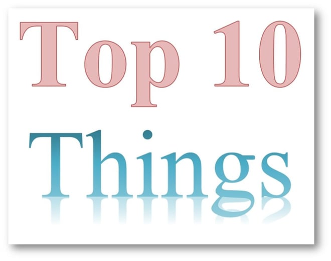 Top 10 Things to Improve Your Supply Chain Today