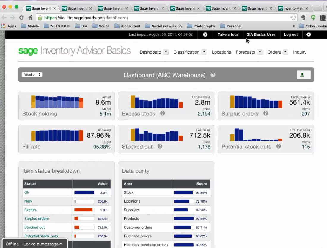 Sage 100c Adds Inventory Functionality