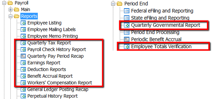 Sage 100 Payroll Period End Processing
