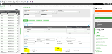 Cannot Exclude Components on a Work Order in Sage X3