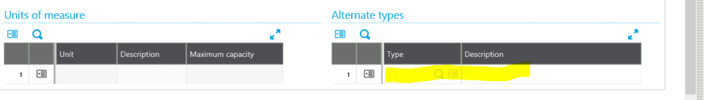 Sage X3 Location Types for Warehousing and Distribution (dimensions ...