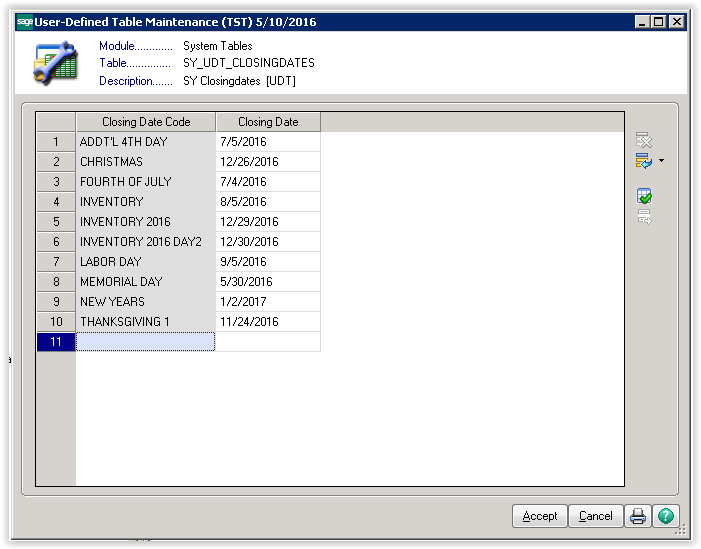 Extending Sage 100 with Custom Office user-defined fields, tables and ...