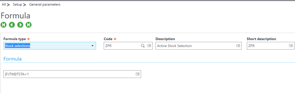 Add Selection Conditions To Formulas When Running Inquiries in X3