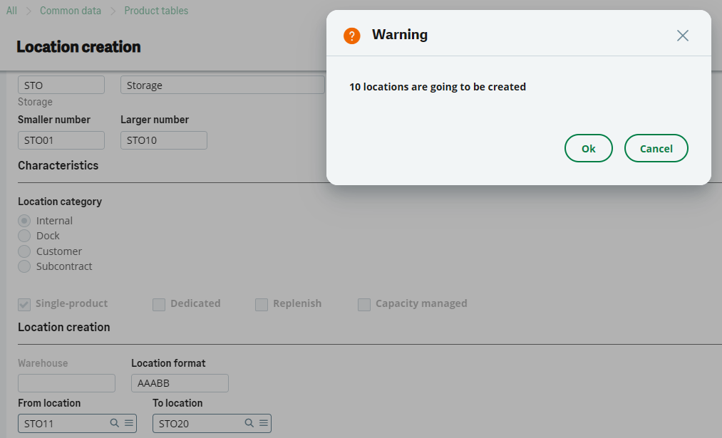 How to Set Up Locations and Location Types for Stock in Sage X3