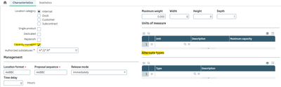 How to Set Up Locations and Location Types for Stock in Sage X3