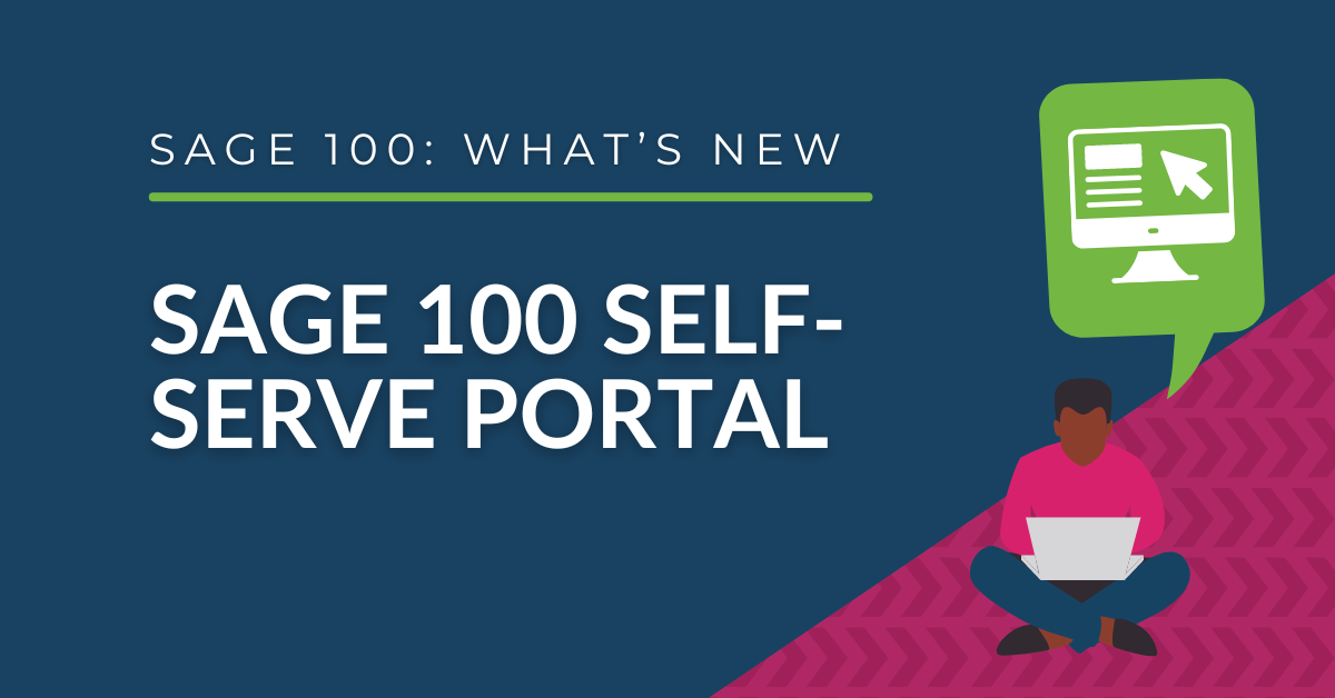 NEW: Self Service Portal for Sage 100