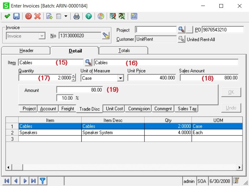 AvaTax for Sage 500 ERP: What Data is Used in this Interface?