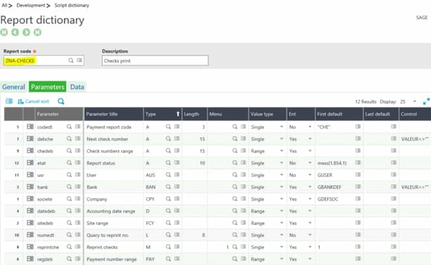 Building and Adding Custom Reports in Sage X3
