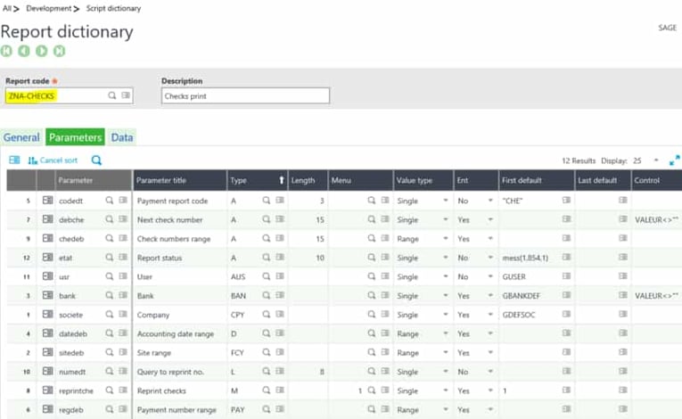 Building and Adding Custom Reports in Sage X3