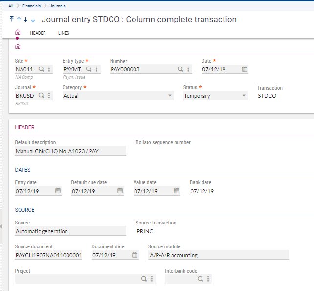 How to Tell what Automatic Journal was Used for Journal Entries in Sage ...