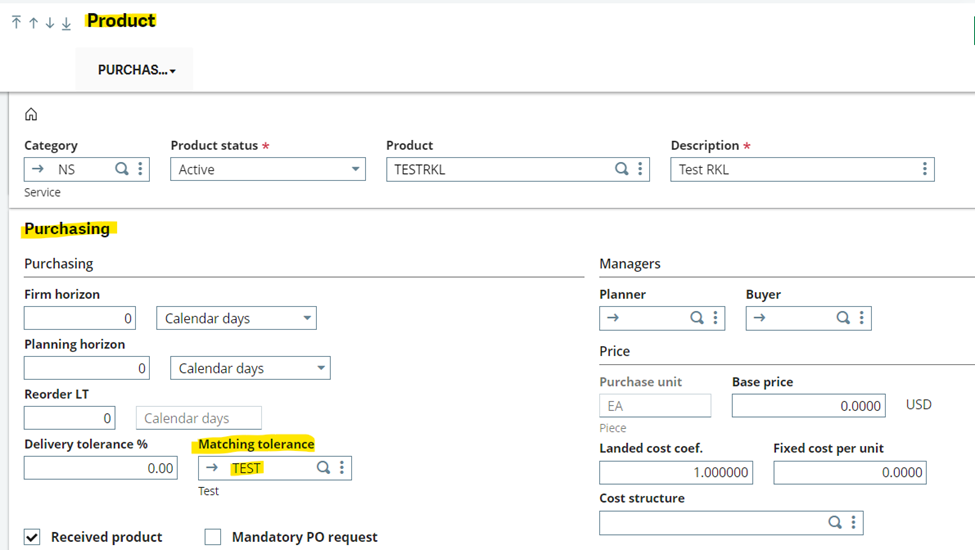 How To Match Tolerances in Sage X3