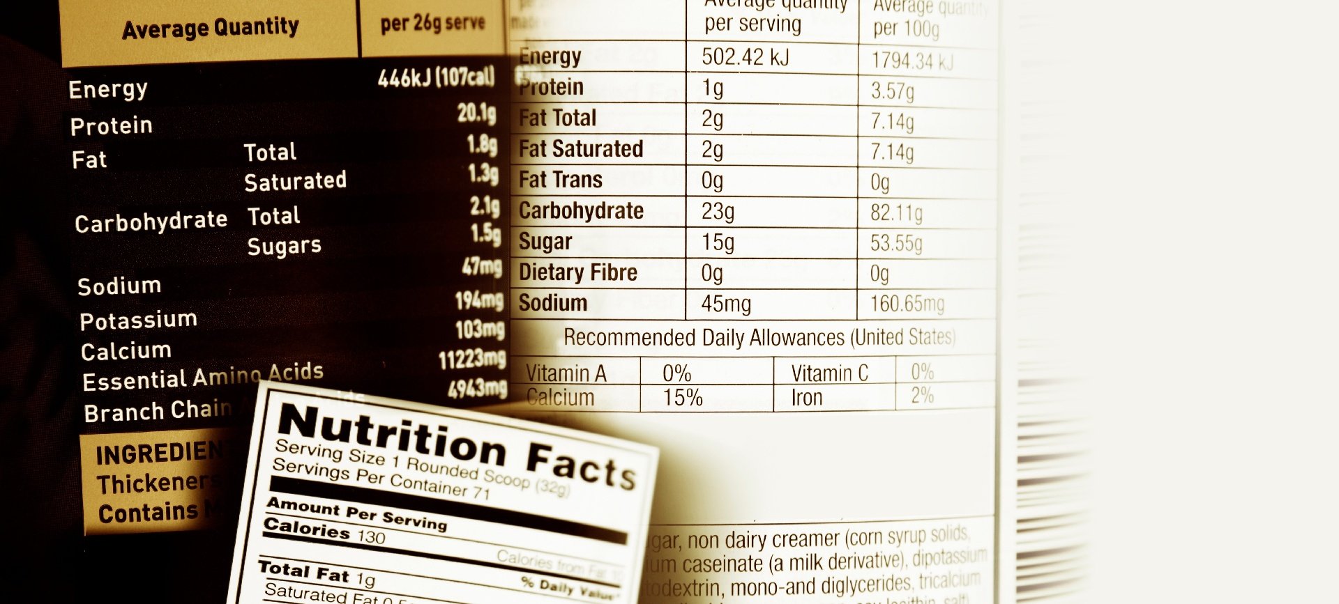 LabelCalc Nutrition Labels - FDA-Approved Nutrition Software Label Creator